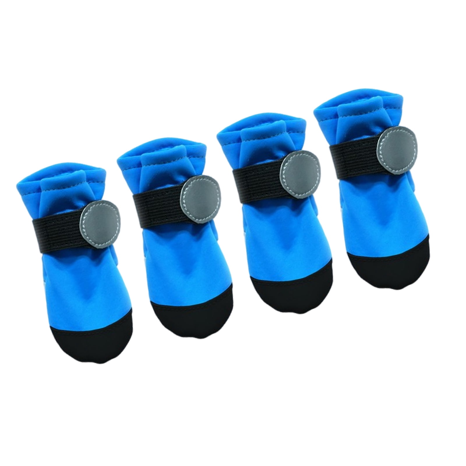 Pet Dog Bootie Set of 4 Reflective Design Water Resistant Nonslip ...