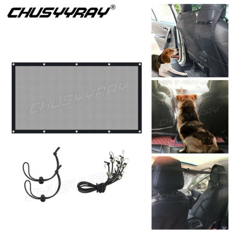 Pet Dog Car Net Barrier Car Mesh Obstacle Fence Fit Cars Vans SUV's ...