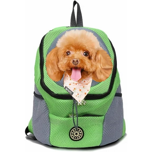 EDHITNR Pet Backpack, Mesh Breathable Shoulder Bag for Cats and Small ...