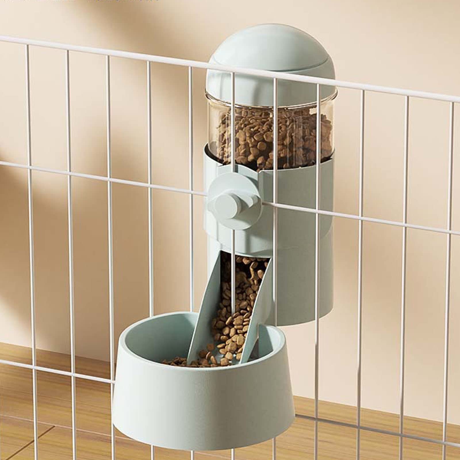 Pet Dog Cat Hanging XEF1 Automatic Feeders Drinking Bowls, Gravity ...