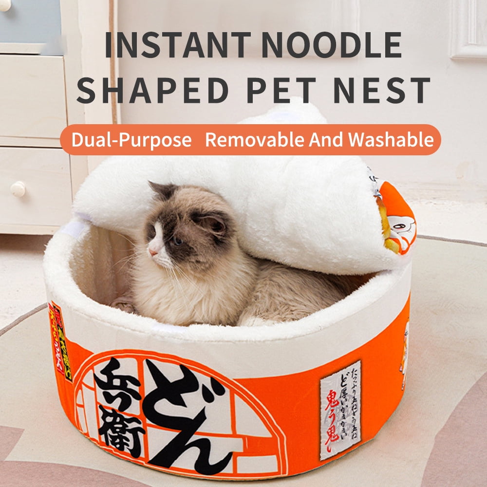 Pet Dog Cat House Kennel Super Large Instant Noodle Warm Dog Cat Nest ...
