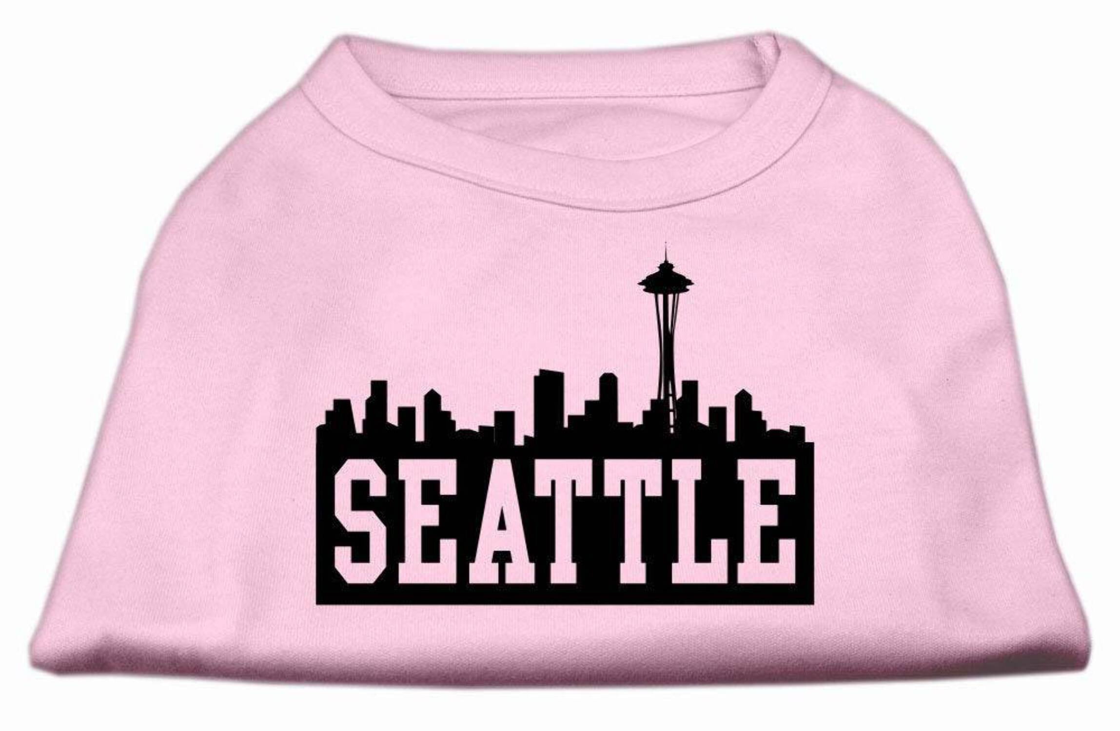 Pet Dog Cat Shirt Screen Printed, "Seattle Skyline" - Walmart.com
