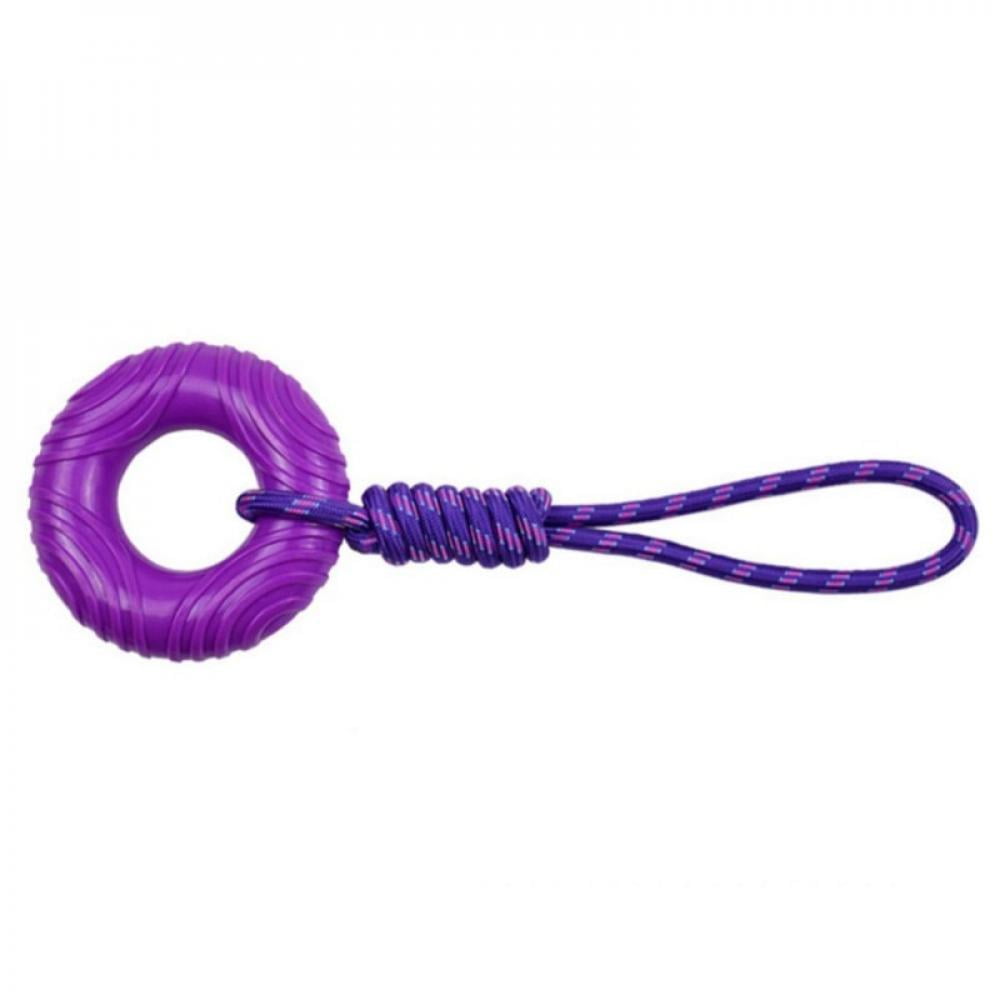 Pet Dog Chew Toys Indestructible Rubber Cotton Rope Dog Bite Toys Funny ...