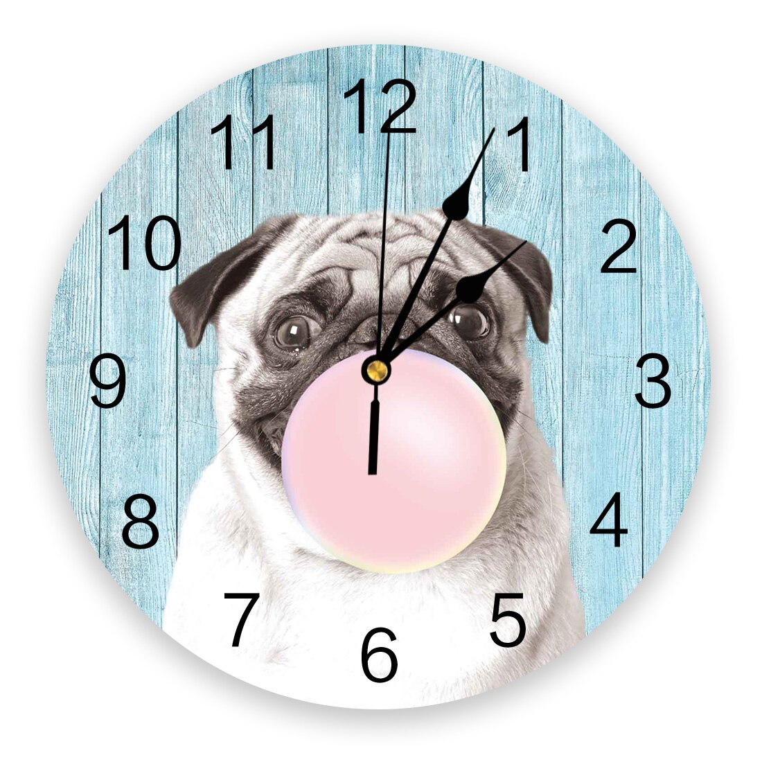 Pet Dog Dachshund Cartoon Wall Clock Kitchen Home Living Room ...
