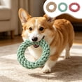 Pet Dog Fabric Rope Toy, Chew Proof Molar Toy for Medium Large Dogs ...