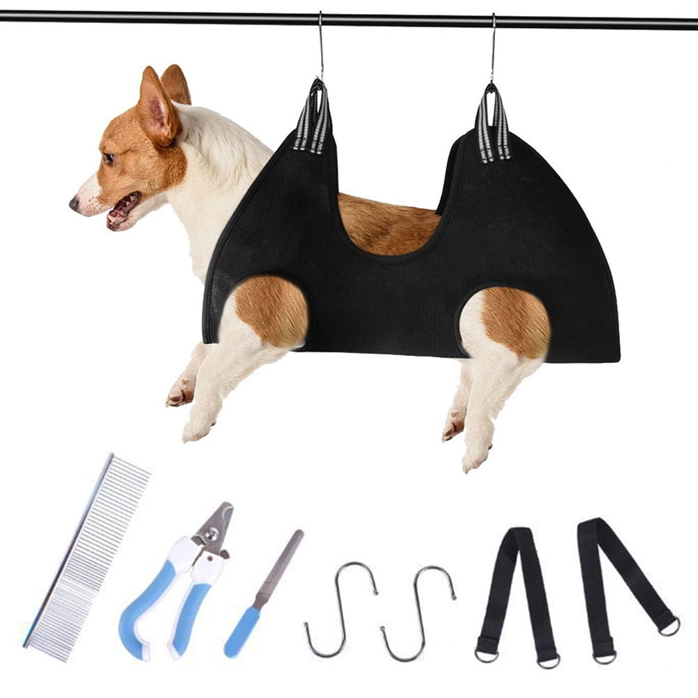 Pet Dog Grooming Hammock Harness for Cats & Dogs, Dog Sling for ...