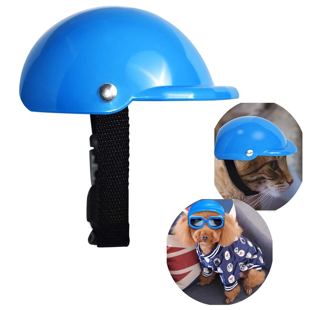 Pet Dog Helmet Doggie Hardhat for Puppy Chihuahua Blind Dogs Riding ...