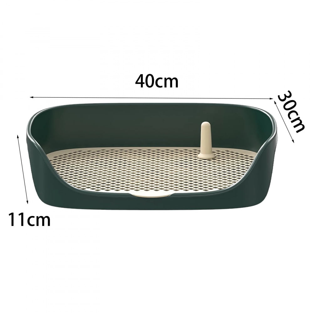 Pet Dog Toilet Portable Dog Potty Pan Trainer Litter Box Anti-Splash ...