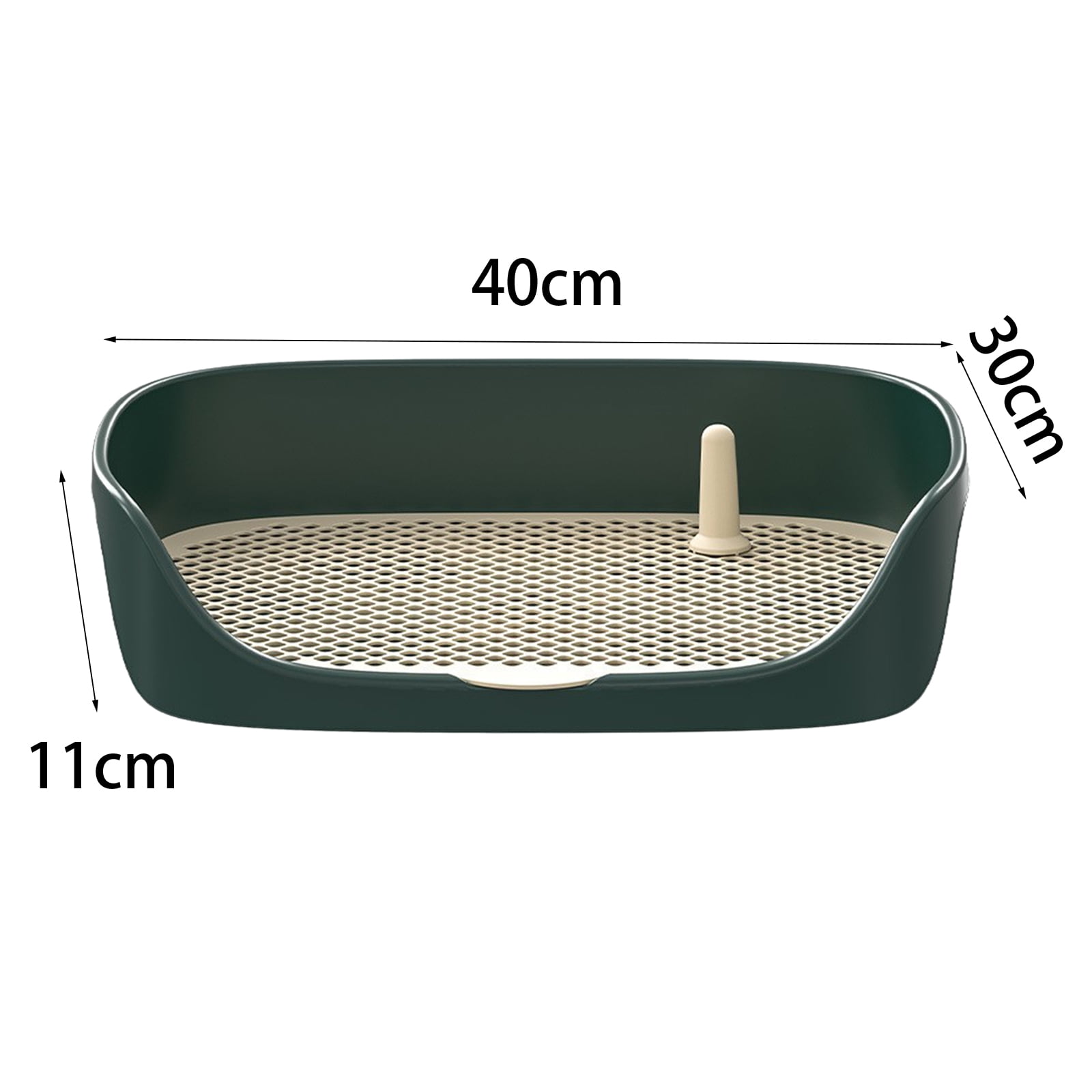 Pet Dog Toilet Portable Dog Potty Pan Trainer Litter Box Anti-Splash ...