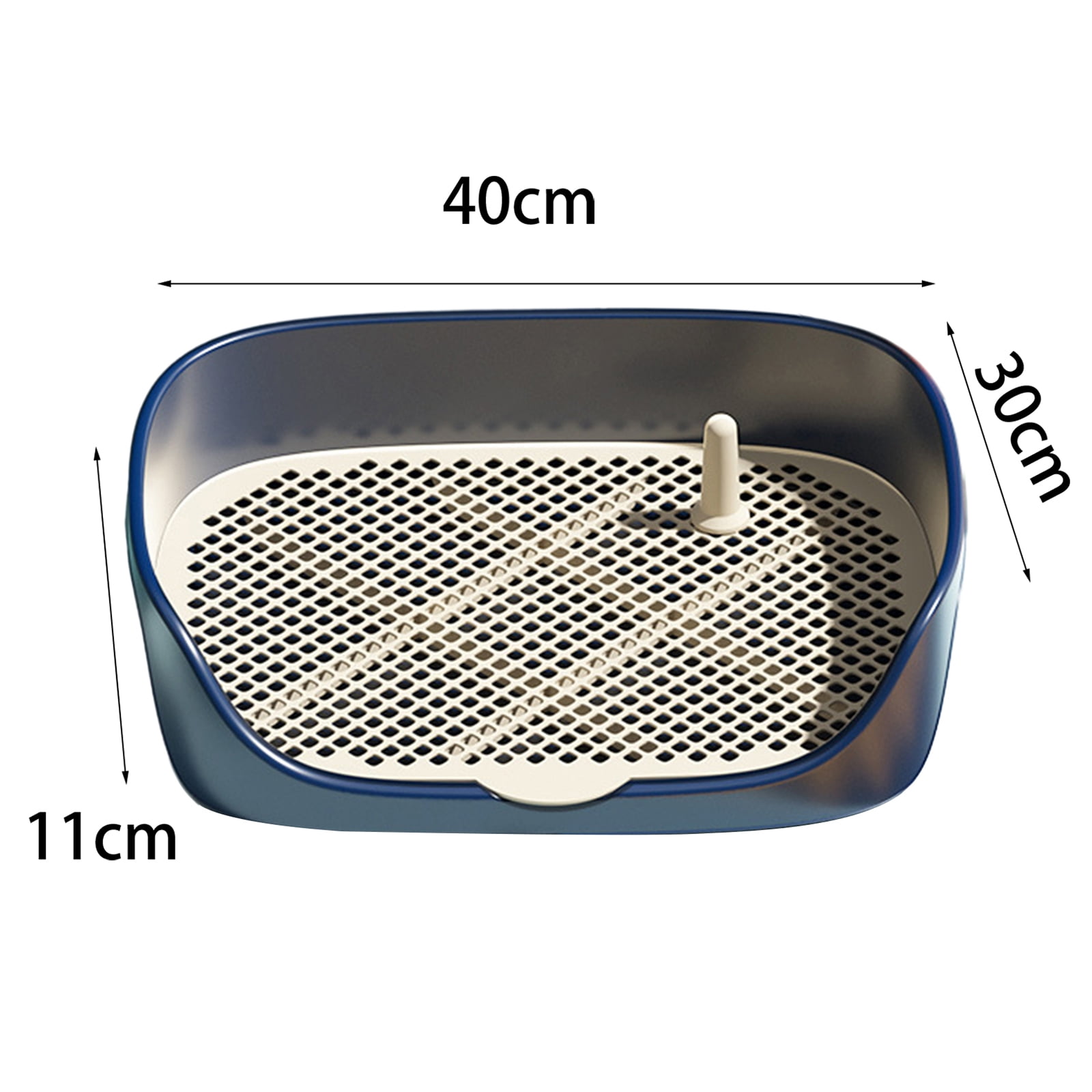 Pet Dog Toilet Portable Dog Potty Pan Trainer Litter Box Anti-Splash ...