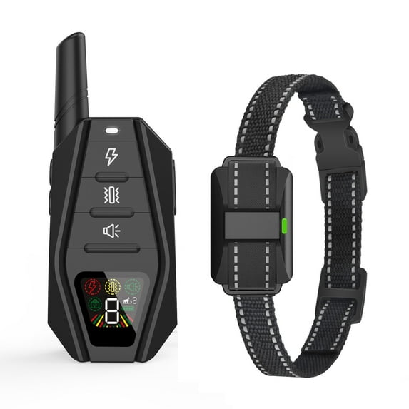 Pet Dog Training Collar IP67 Waterproof Rechargeable Electric Remote ...