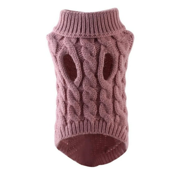 Pet Dog Turtleneck Knitting Sweater Coat Winter Warmer Thickening ...