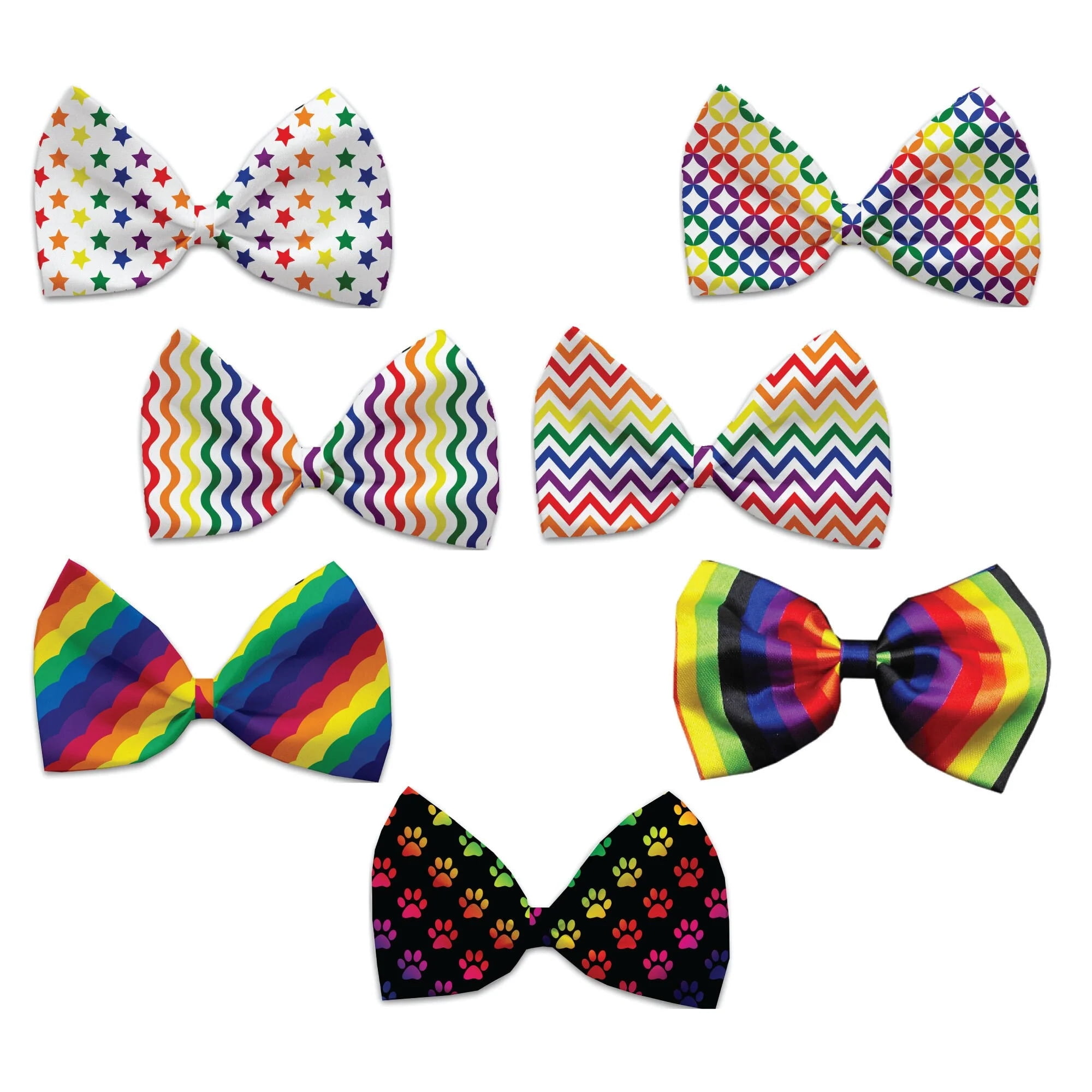 Pet, Dog and Cat Bow Ties, Rainbow Pride Group *Available in 7 ...