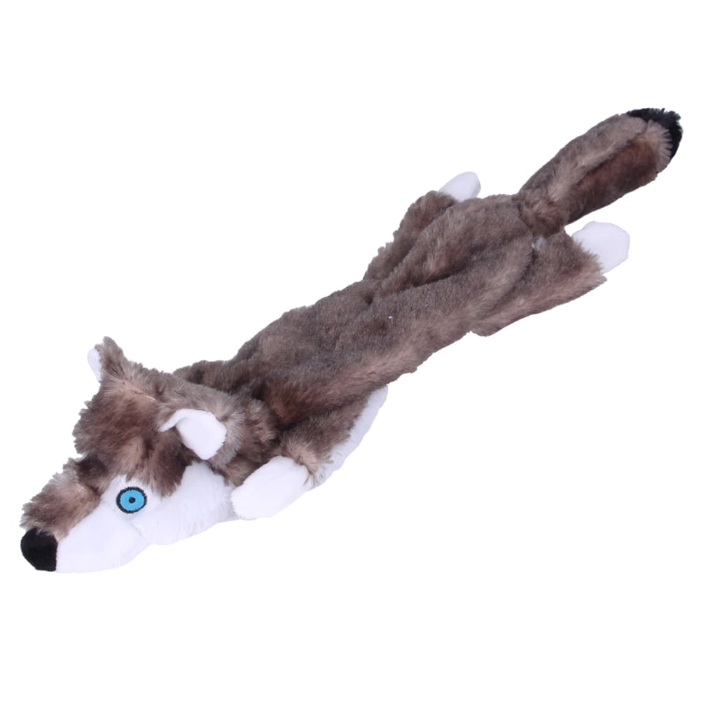 Pet Dogs Puppy Plush Doll Zebra Milk Cow Shape Sound Playing Biting ...