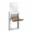Pet Door for Cats & Dogs - Aluminum Frame with Lock & Magnetic Flap ...