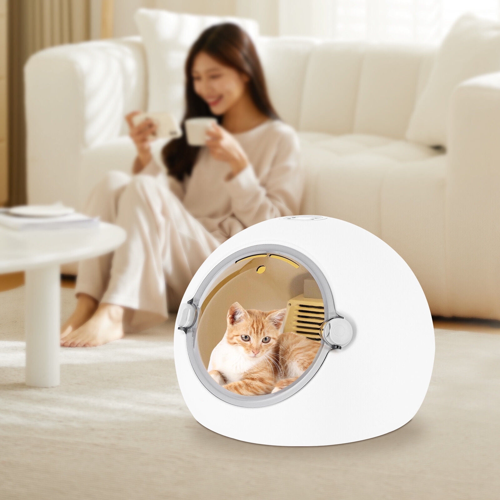 Pet Dryer Machine, Portable Cat Dryer Box, Puppy Drying Machine ...