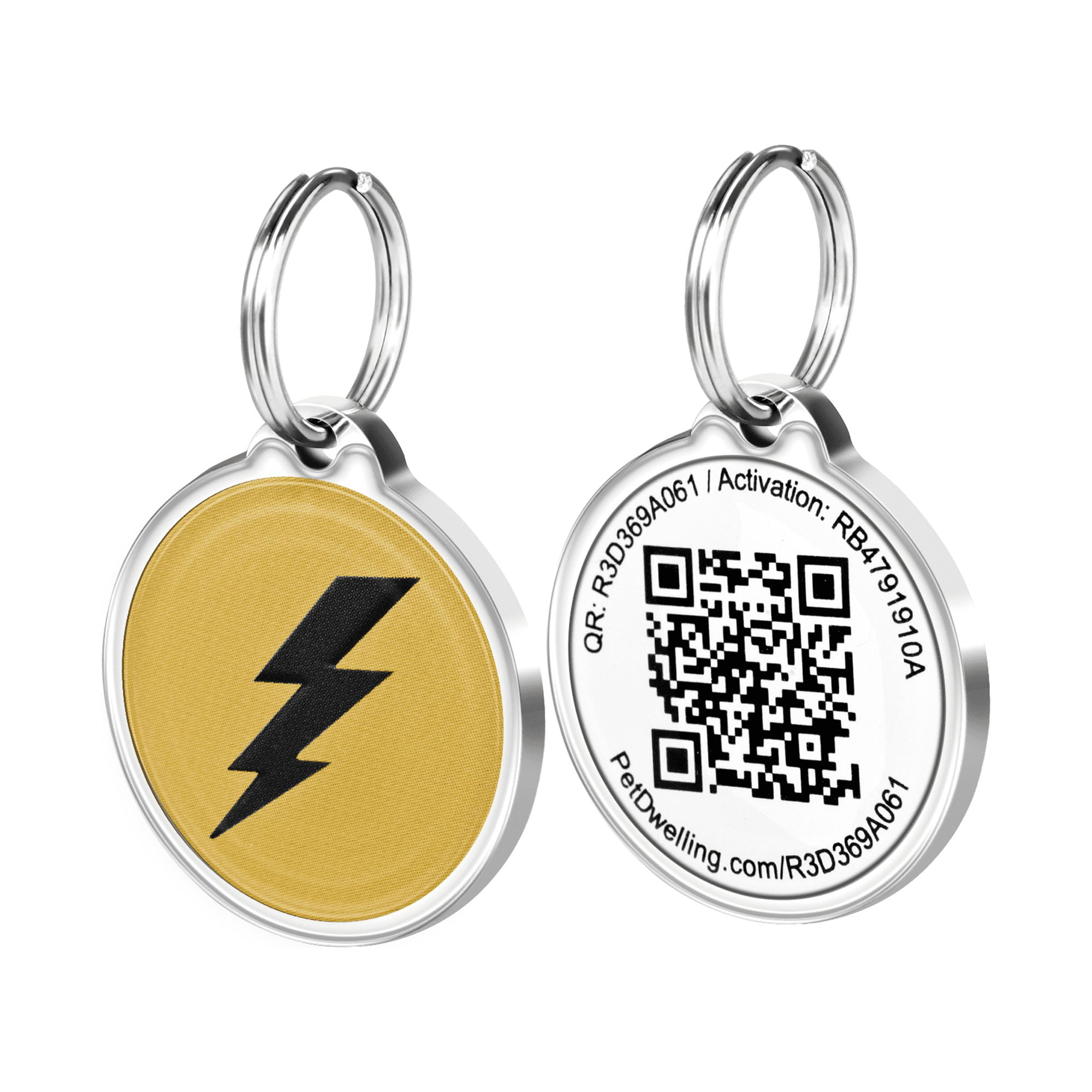 Pet Dwelling Symbol QR Code Pet ID Tag - Dog Tags - Cat Tags - Online ...