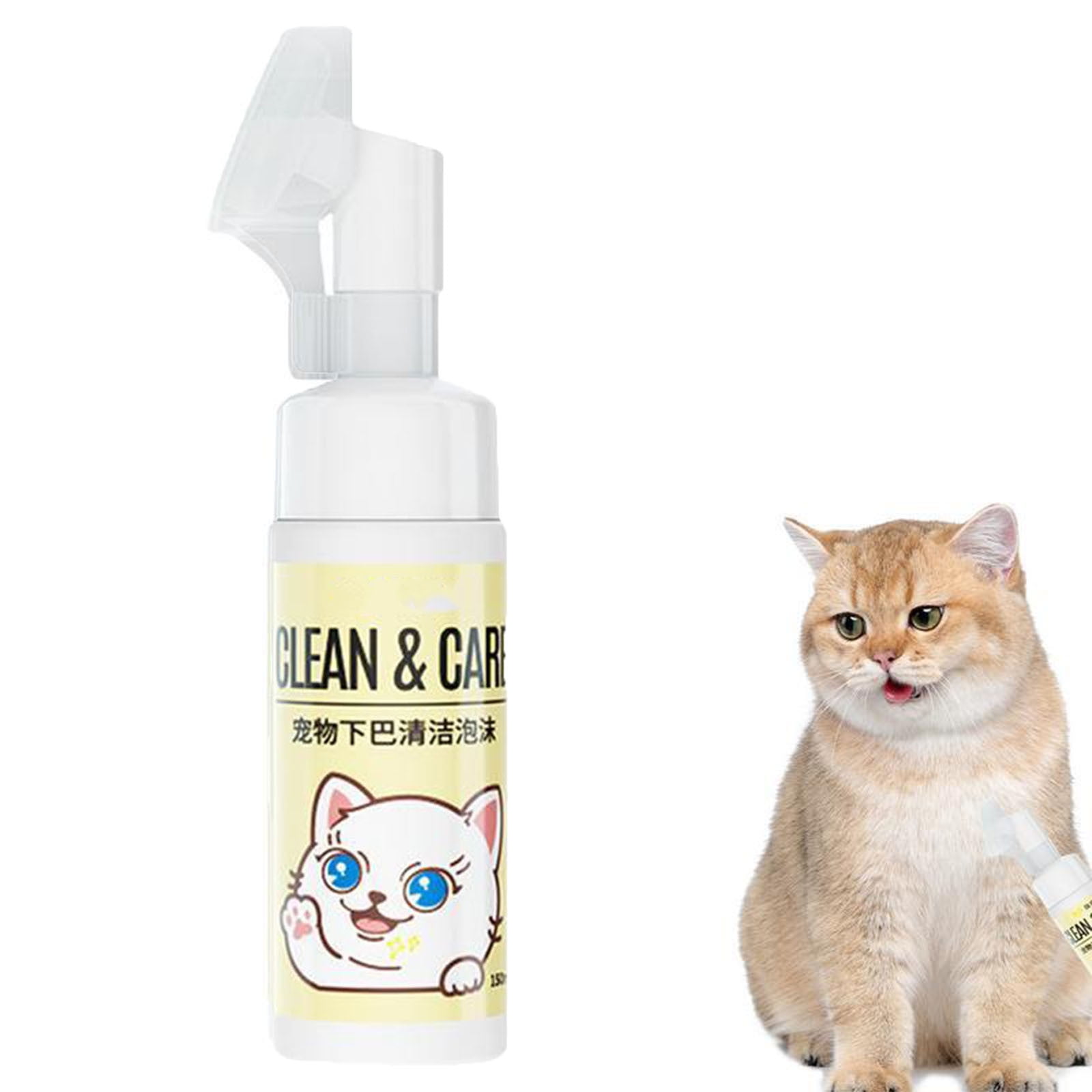 Pet Ear Cleaner, Gentle Ear Cleaning Brush for Dogs & Cats, Soothing ...
