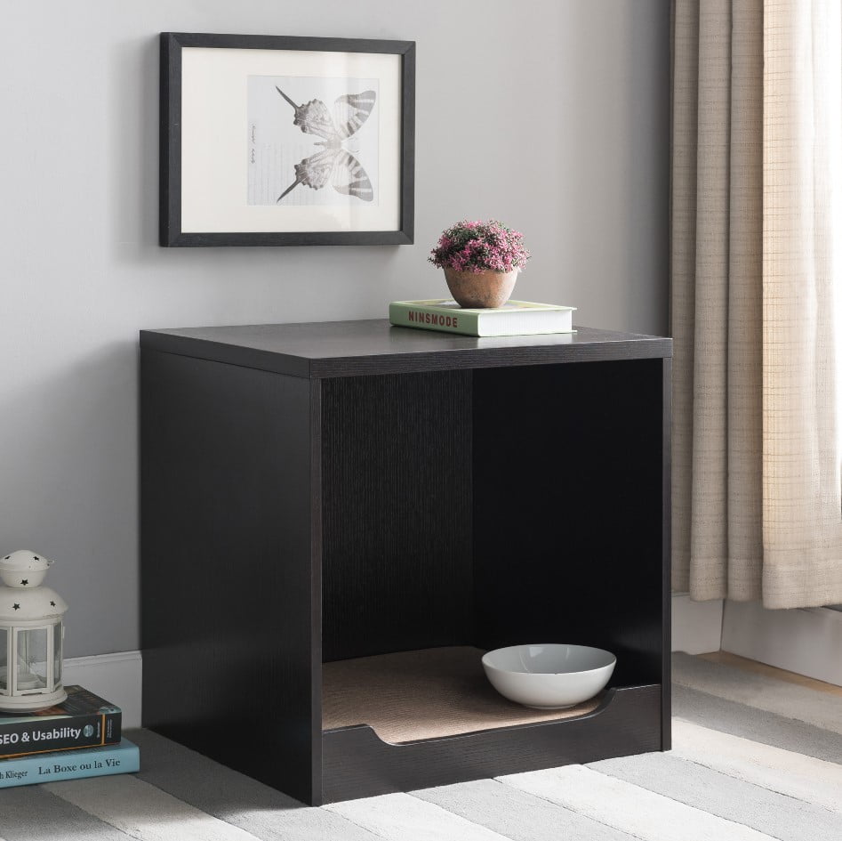 Pet End Table with Removable Mat, Red Cocoa - Walmart.com