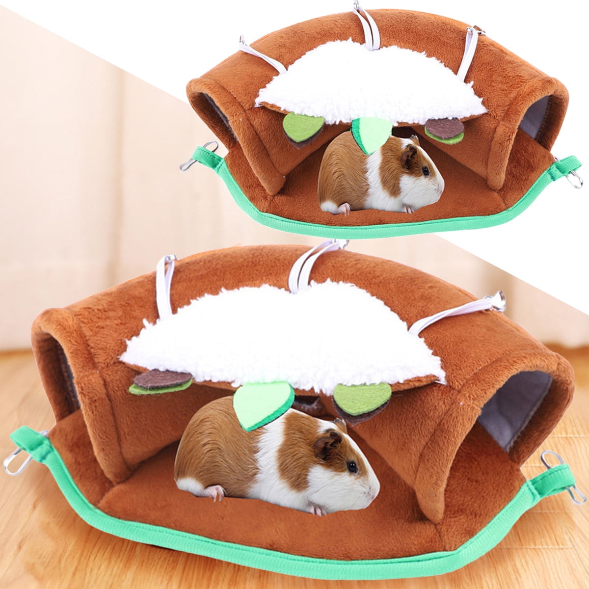 Pet Enjoy Small Animal Hammock-Hanging Hammock & Tunnel Cage,Warm Pet ...