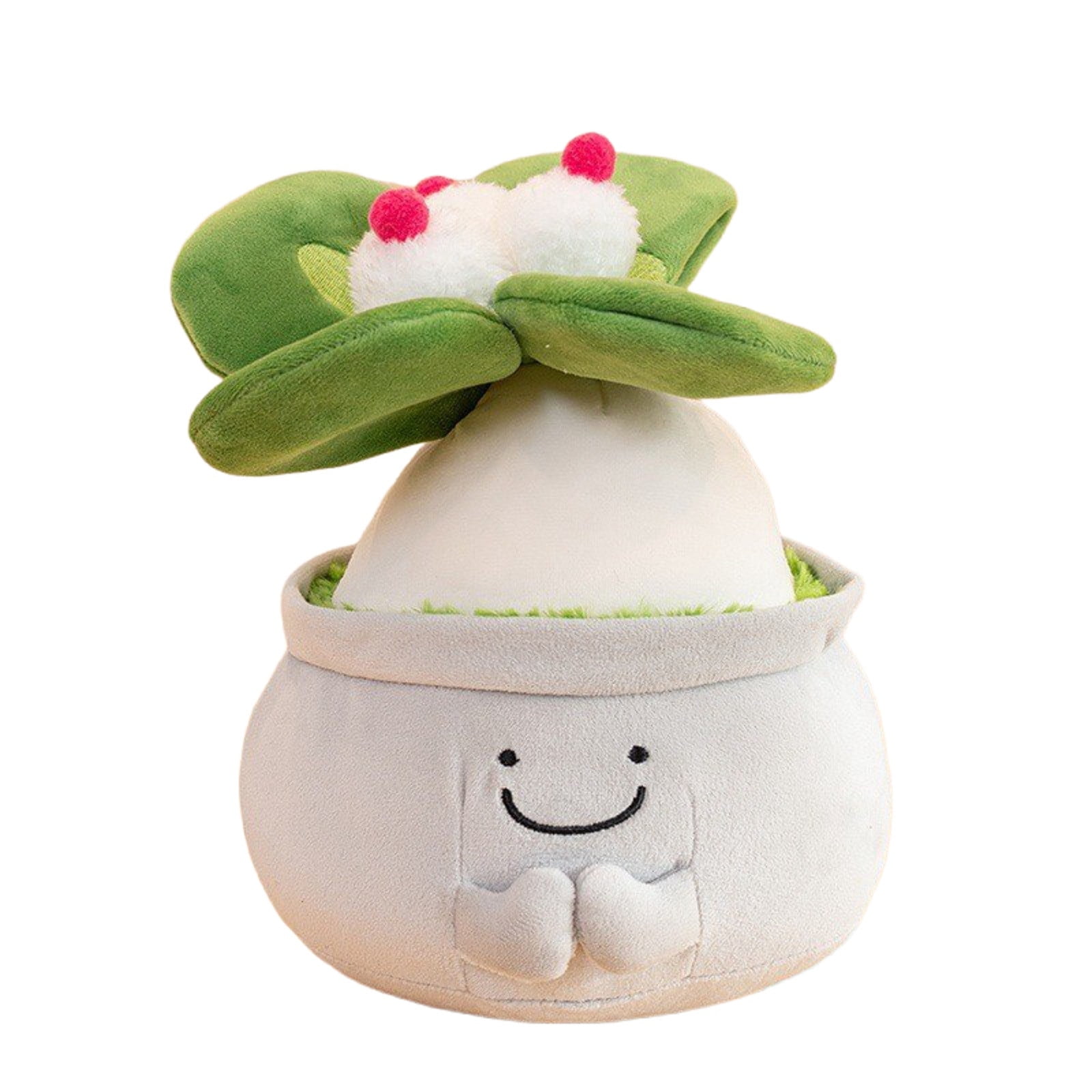 Potted Plant Plush Toy, 12 Inches – Cute Stuffed Plush Toy in Tea Pot ...