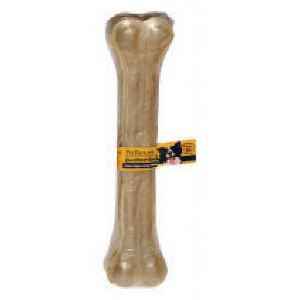 Pet Factory Pressed Pork Hide Durabone Dog Chewable Treats Bone Toy 6 ...