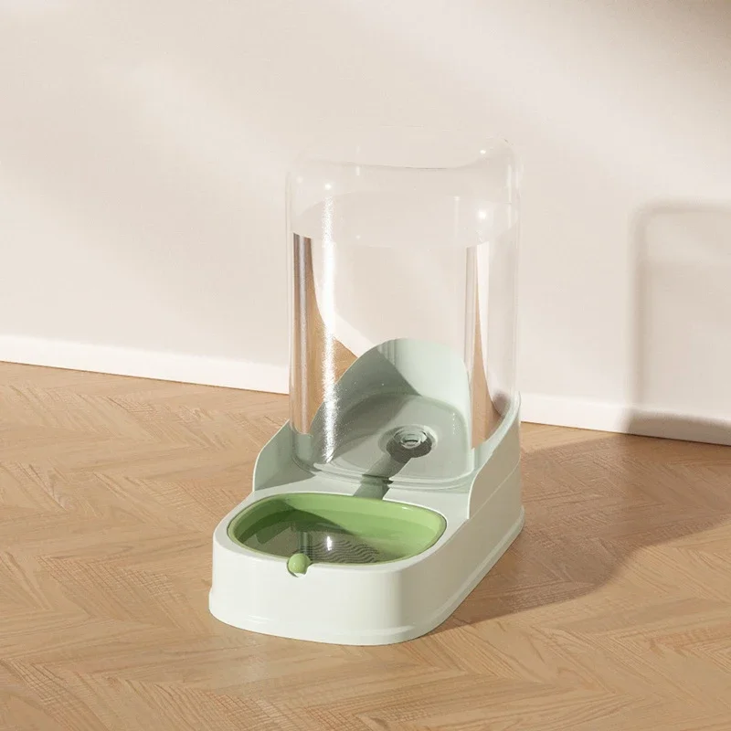 Pet Feeder Automatic Waterer Large Capacity Dog and Cat Gravity Food ...