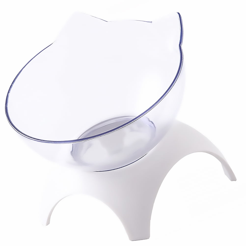 Pet Feeder Neck Protective Bowl Tilted Food Drinking Cat Bowls Guard ...