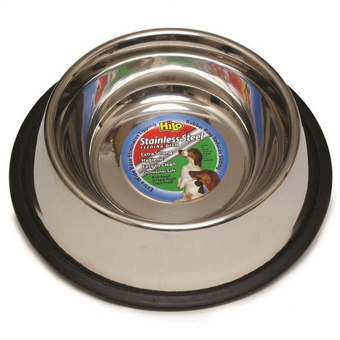 Pet Feeding Bowl, 24 oz - Stainless Steel - Walmart.com