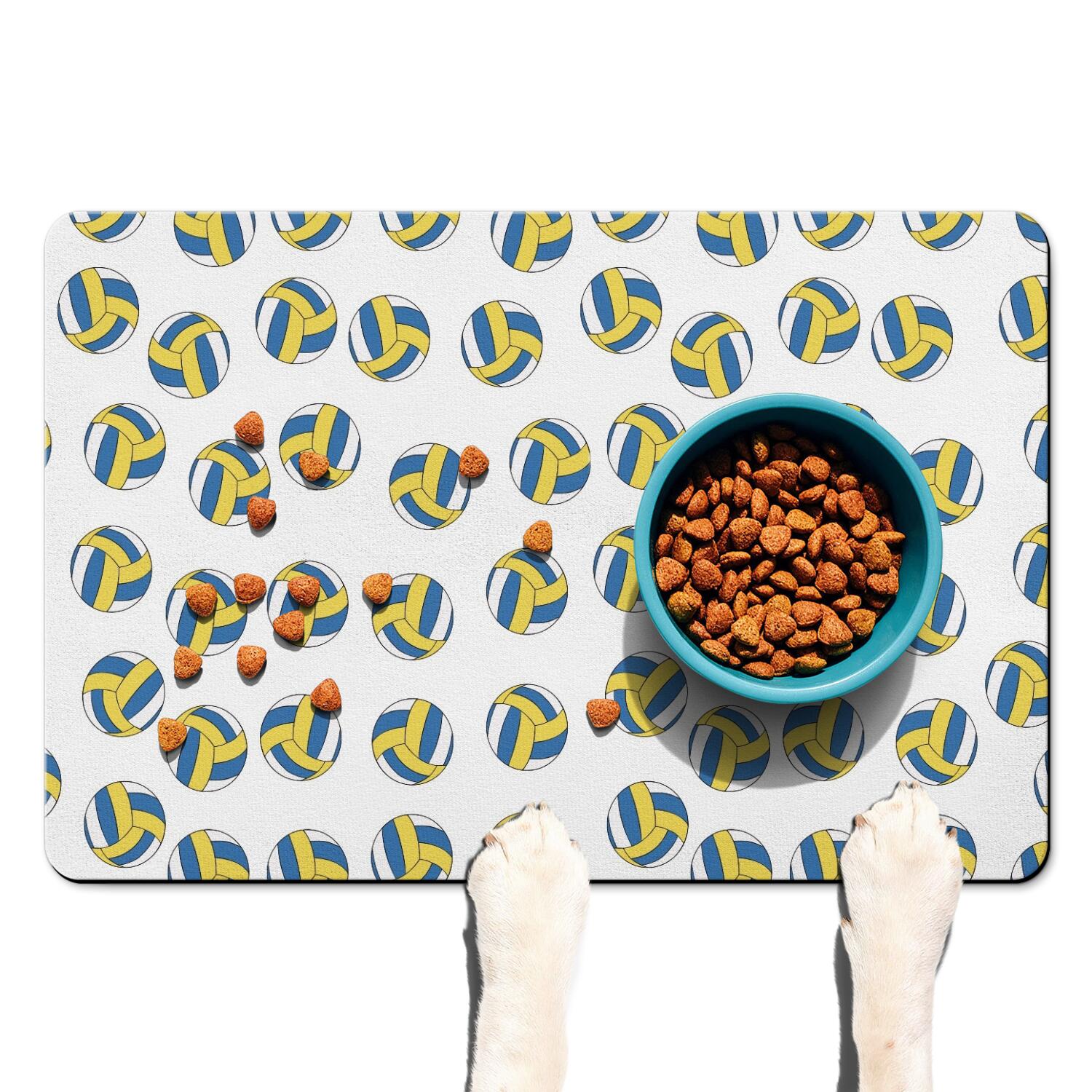 Pet Feeding Mat Boys Teen Ball Game Team Athlete Competition Play ...