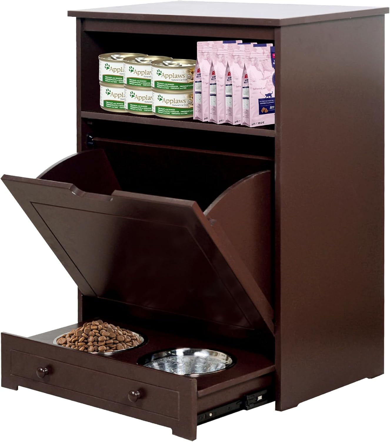 Pet Food Storage Cabinet