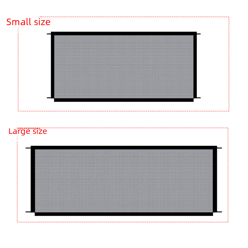 Pet Fence Barrier Transparent Car Window Balcony Protective Barrier ...