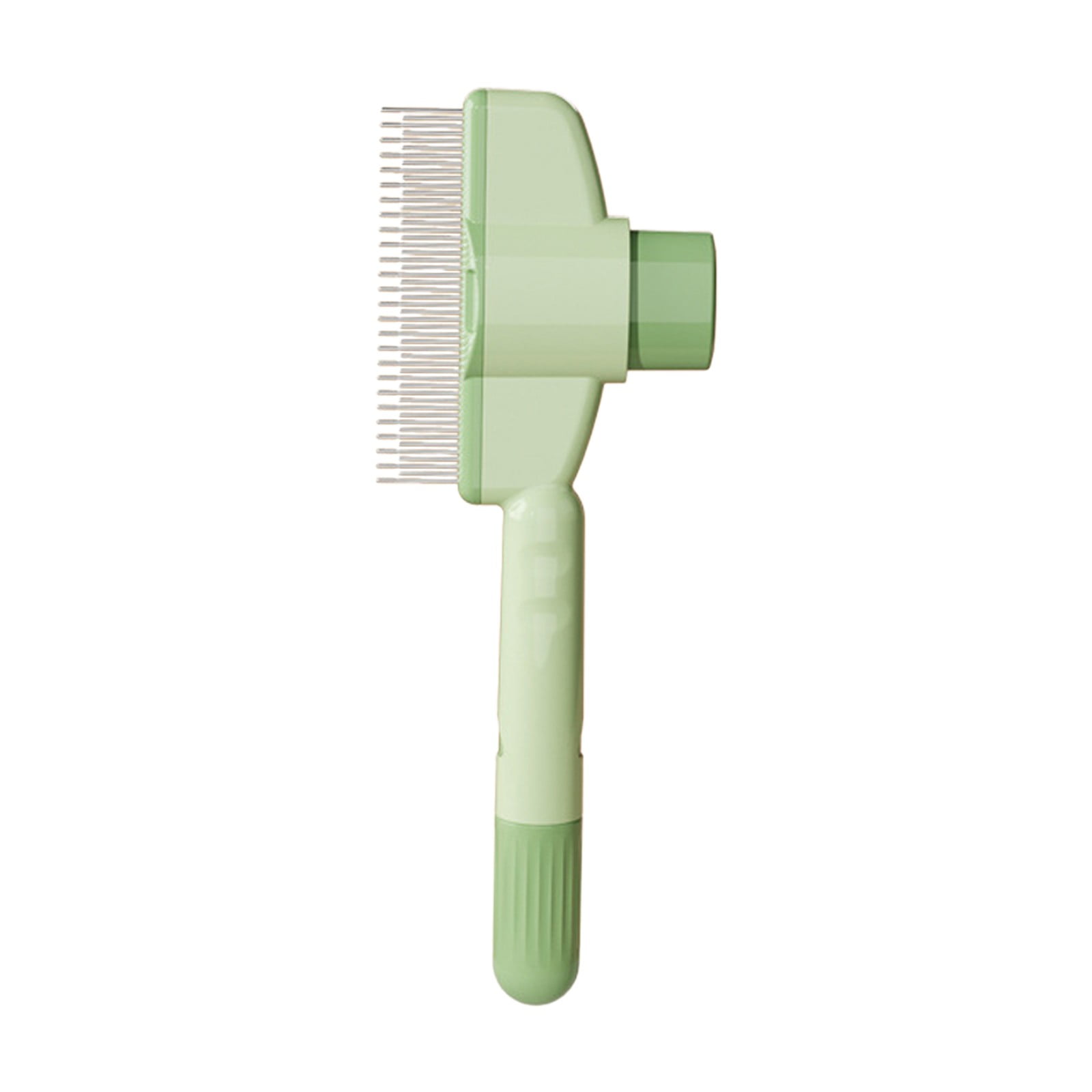 Pet Flea Comb - Stainless Steel, Automatic Cleaning, for Dog/Cat ...