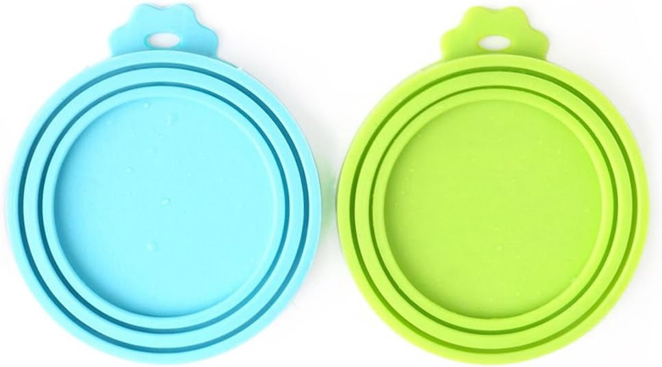 Pet Food Can Cover Silicone Can Lids for Dog and Cat Food(Universal ...