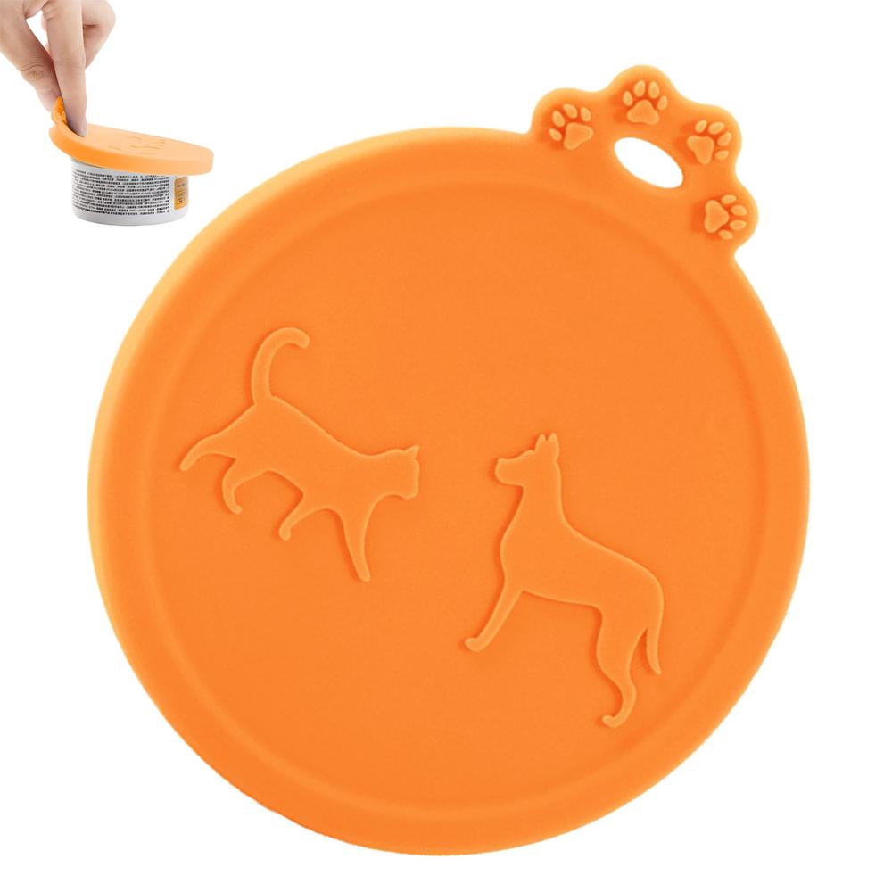 Pet Food Can Covers, Silicone Puppy Can Keeper Lids, Reusable Dog And ...