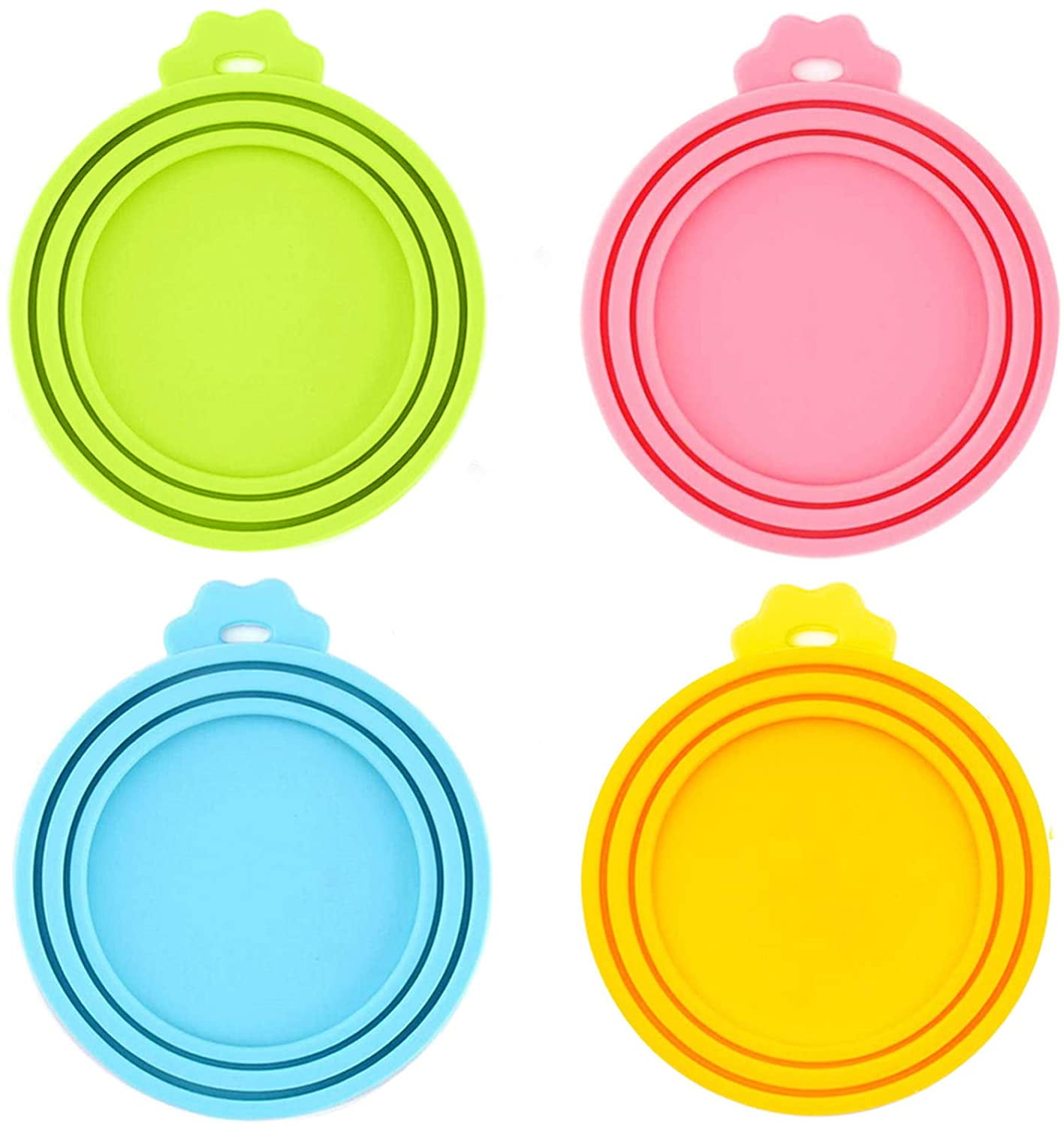 Pet Food Can Lids, Universal BPA Free Silicone Can Lids Covers for Dog ...