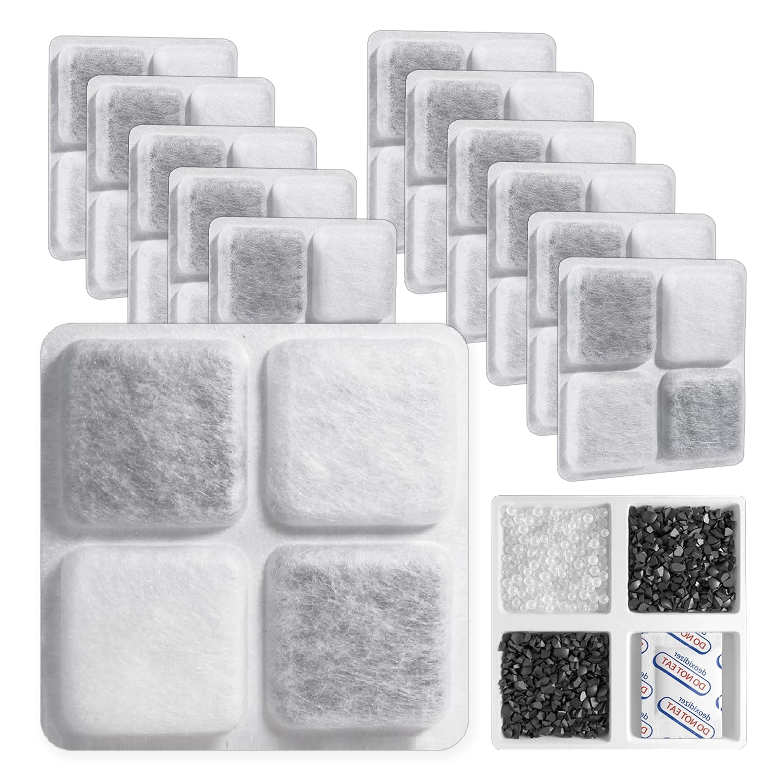 Pet Food Desiccant Bag, TGF4 12 Pack, Compatible with Petlibro ...