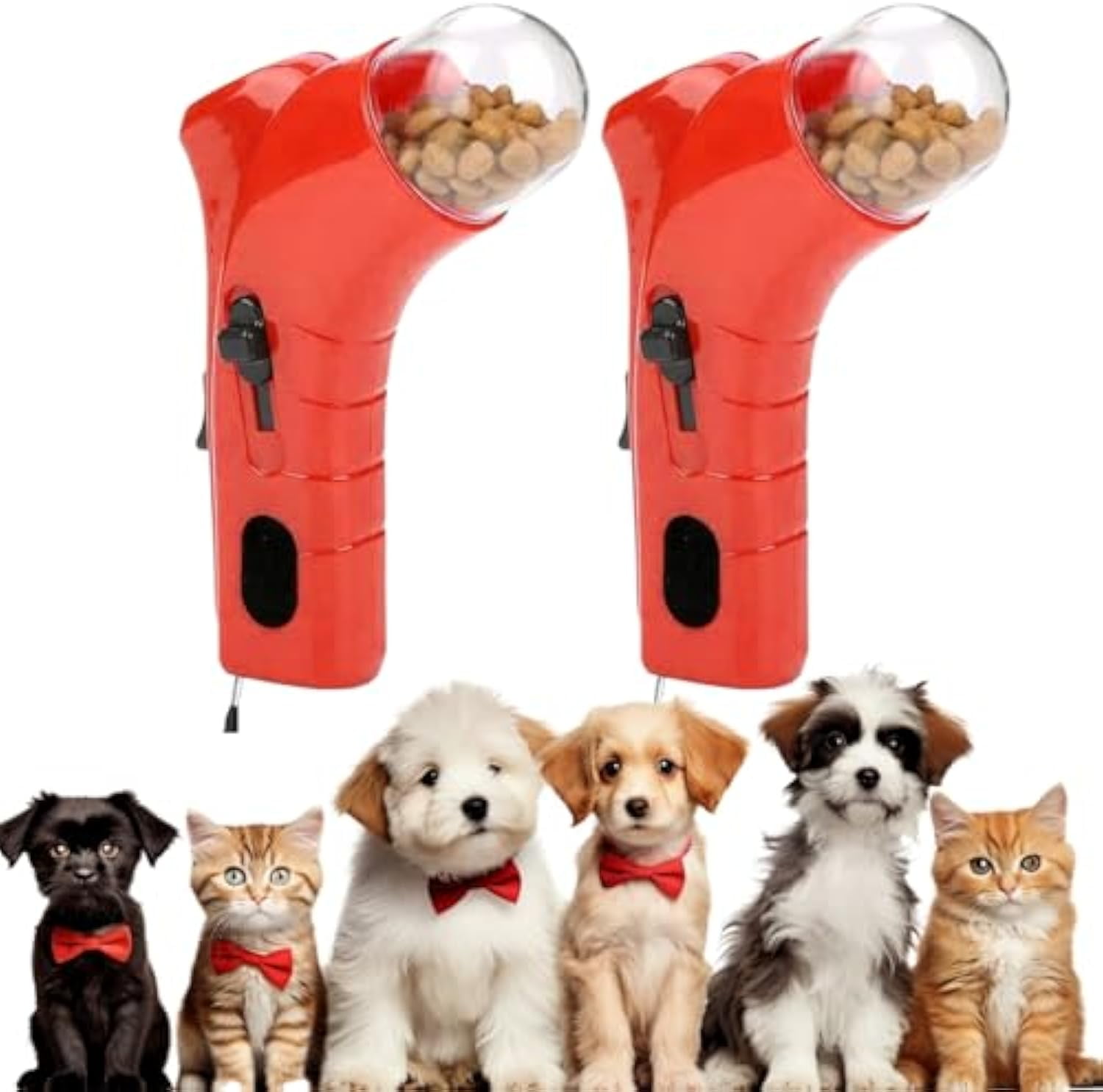 Pet Food Dispenser Launchers,Interactive Pet Treat Launcher,Pet Treat ...