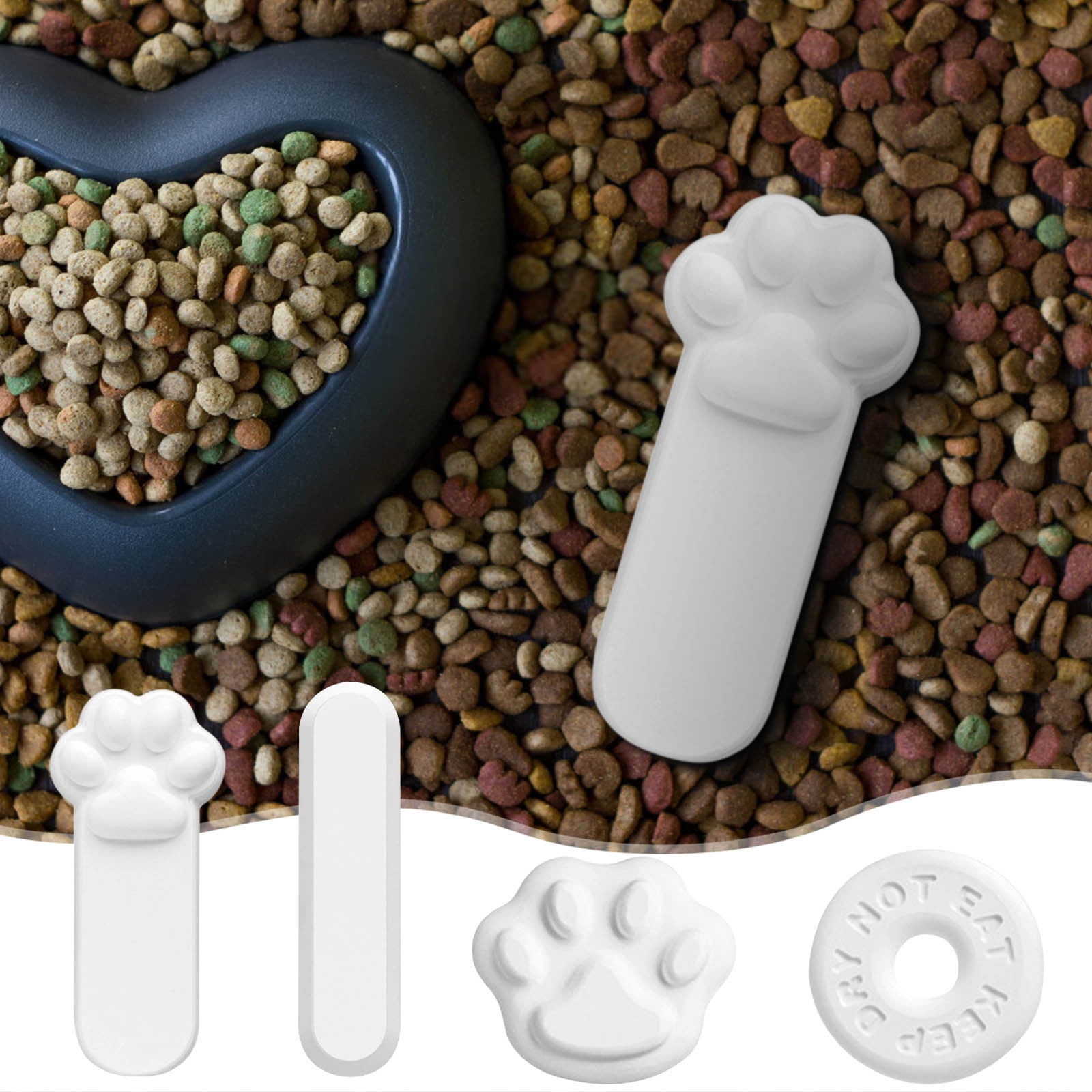 Pet Food Drying Blocks, Natural & Pet-Safe Dehumidifier for Dog Food ...