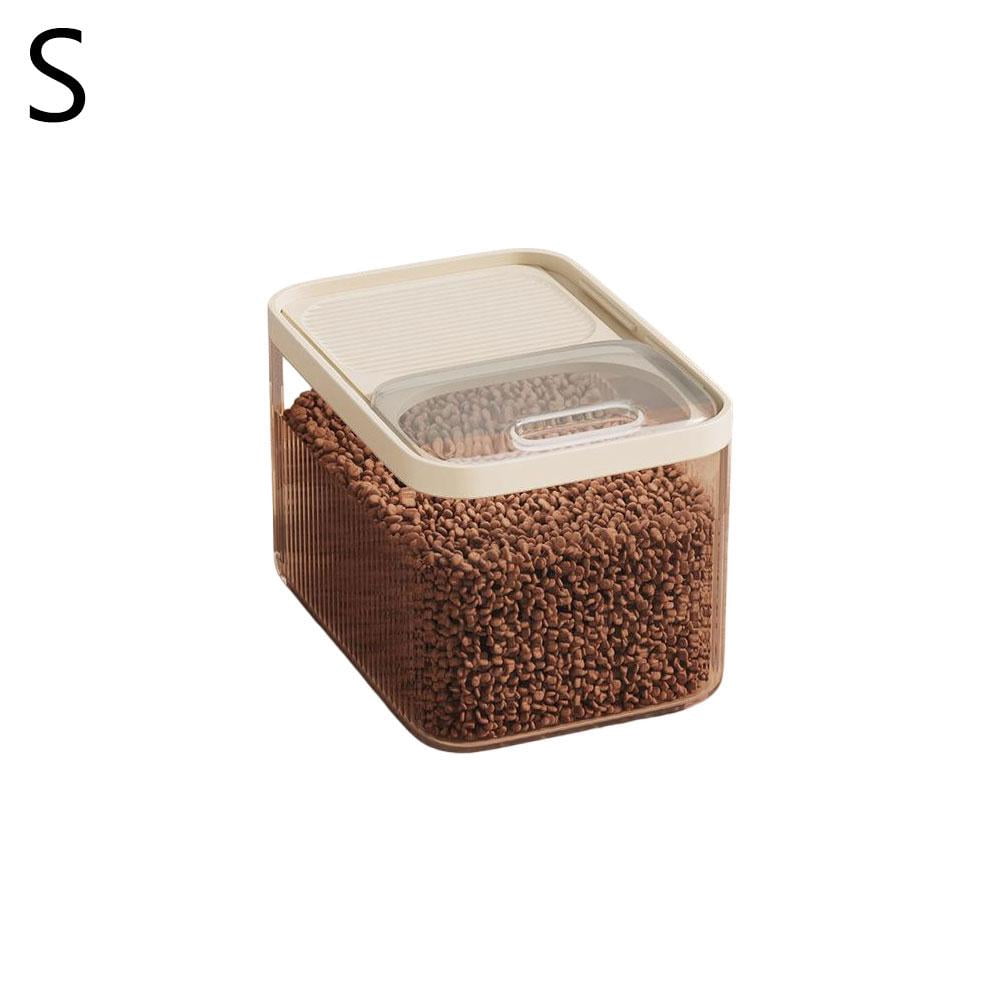 Pet Food Storage Container for Dog Cat, 30 Lb Capacity, With Measuring ...