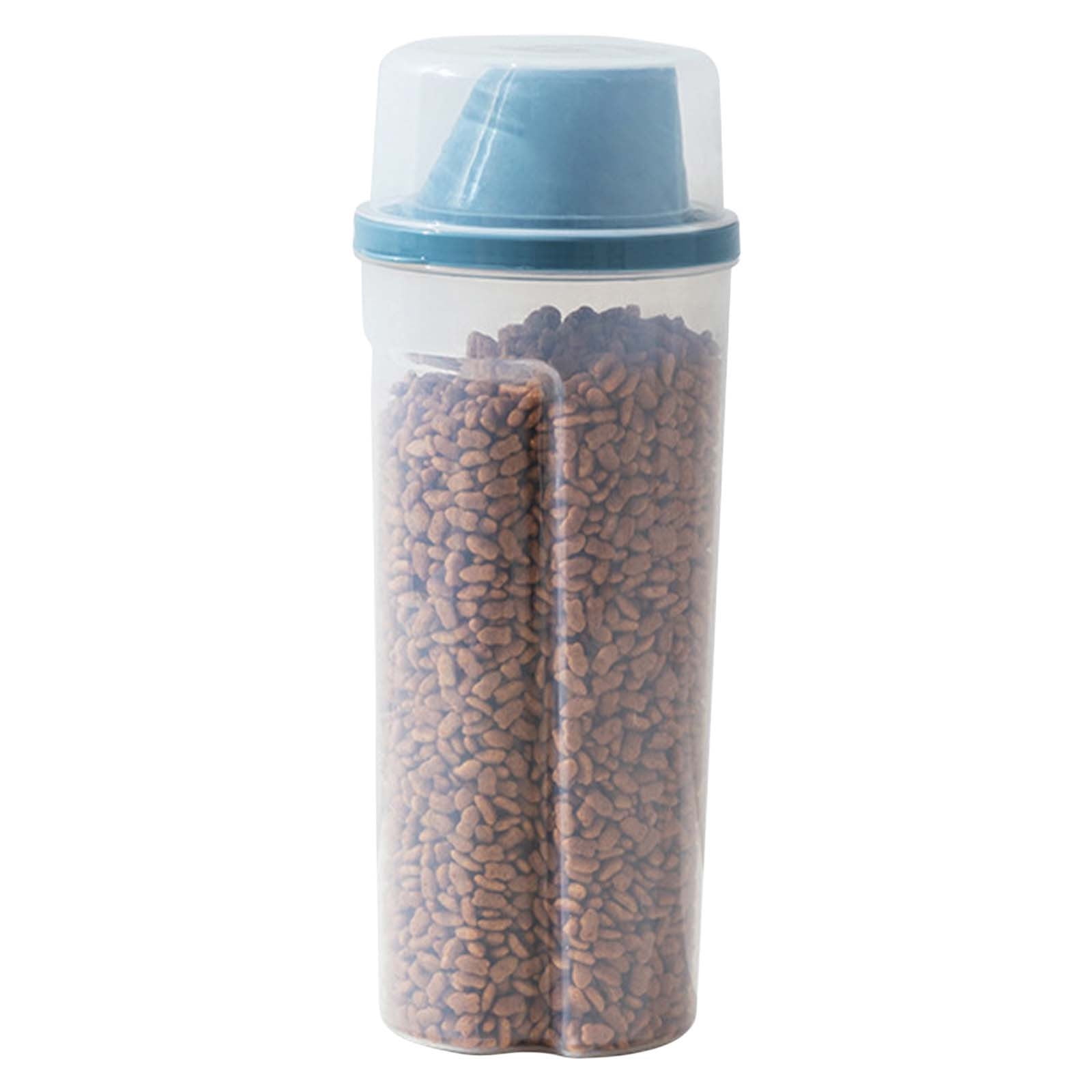 Pet Food Storage Container Puppy Snack Dispenser for Freshness at Home ...