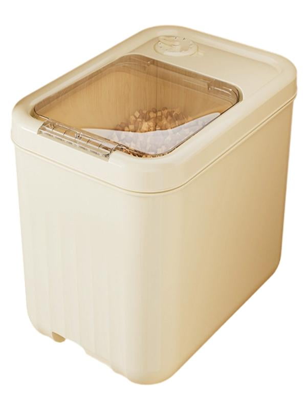 Pet Food Storage Containers, 20-Lb Airtight Dog/Cat Food Container with ...