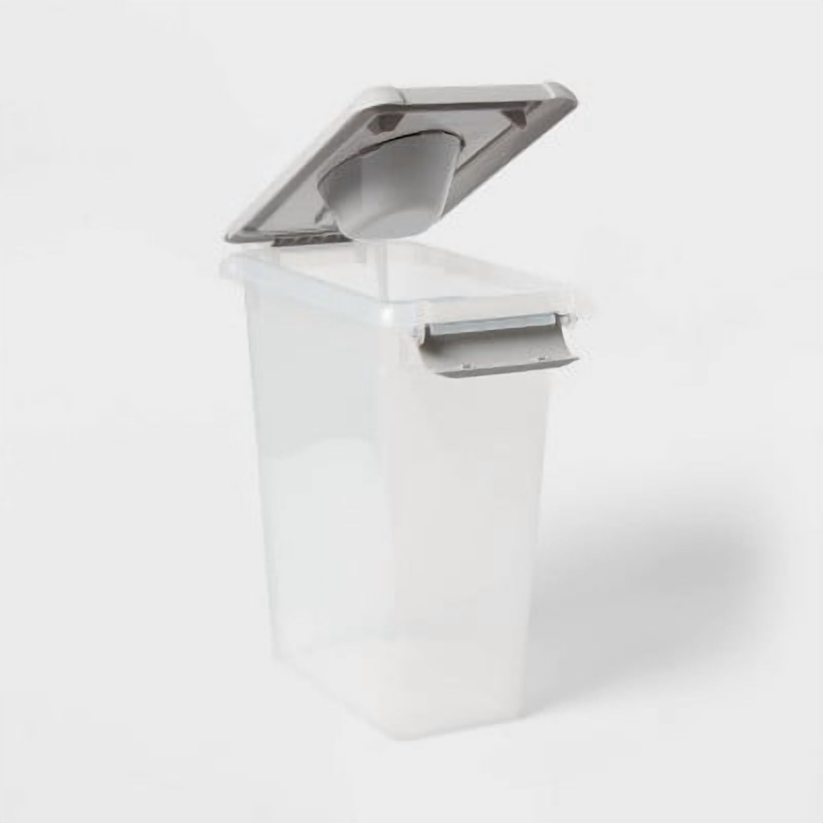 Pet Food Storage Tub with Built-in Scoop - Walmart.com
