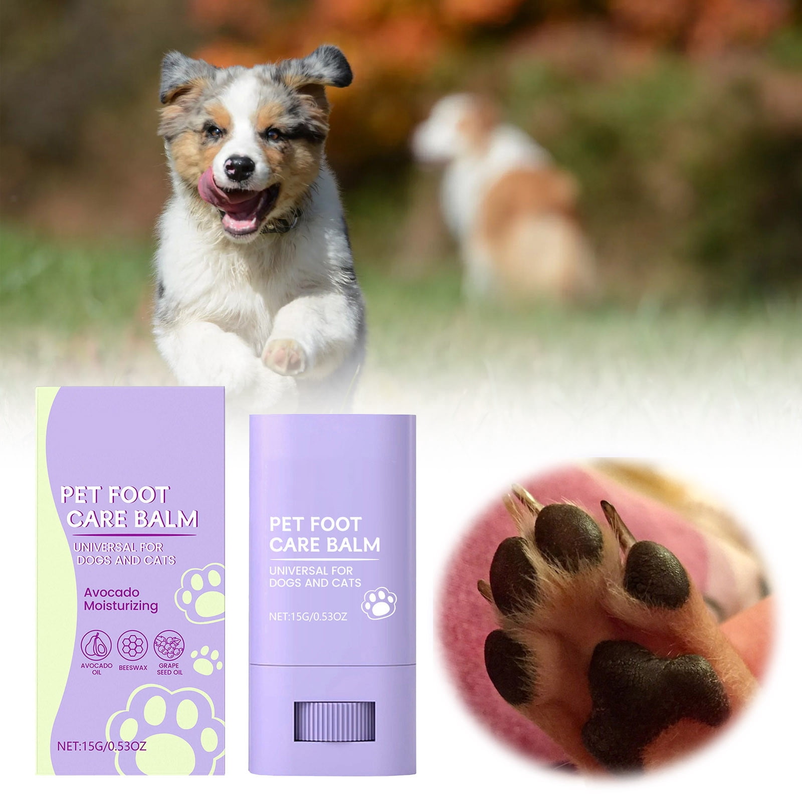 Pet Foot Care Moisturizing Daily Care For Dogs And Cats And Feet ...