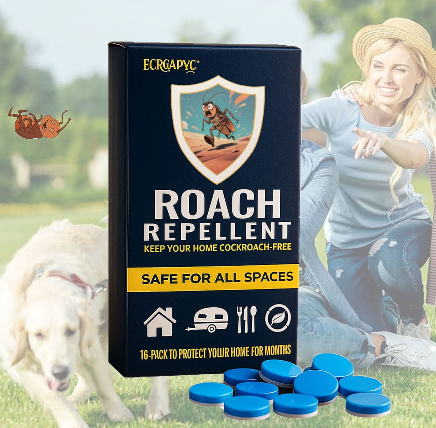 Pet-Friendly Cockroach Repellent Scent Pellets for Roach Control in ...
