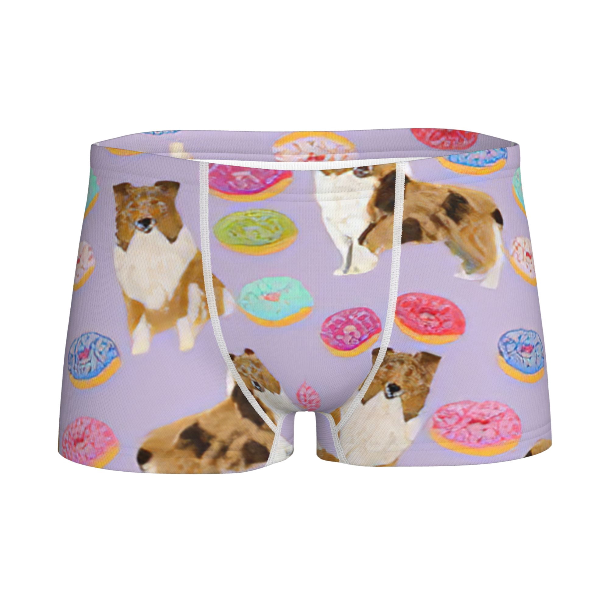 Pet Friendly Rough Collie Boys'100% Cotton Boxer Brief Soft Moisture ...