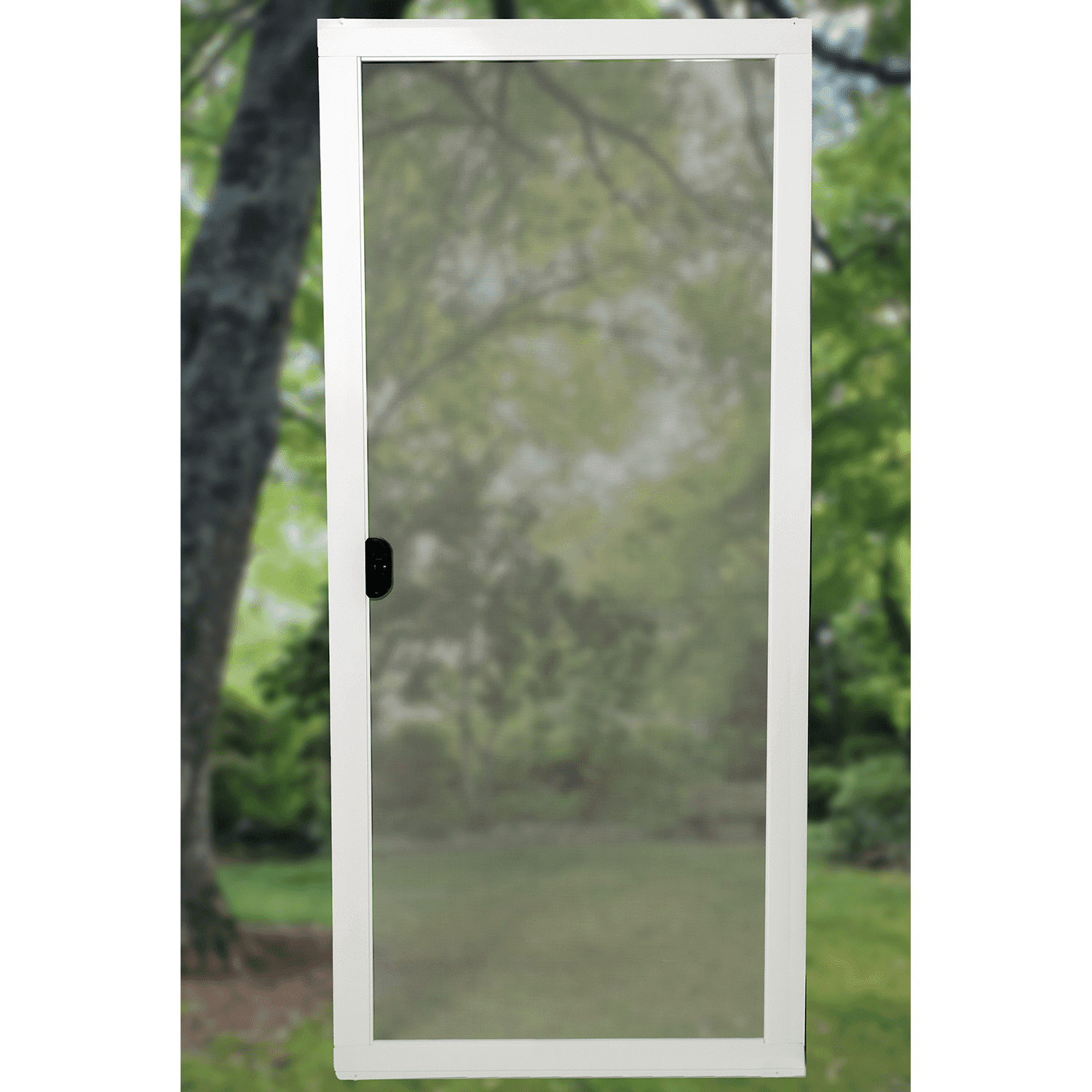 RiteScreen, Pet-Friendly Sliding Patio Screen Door, 36" x 80", White ...
