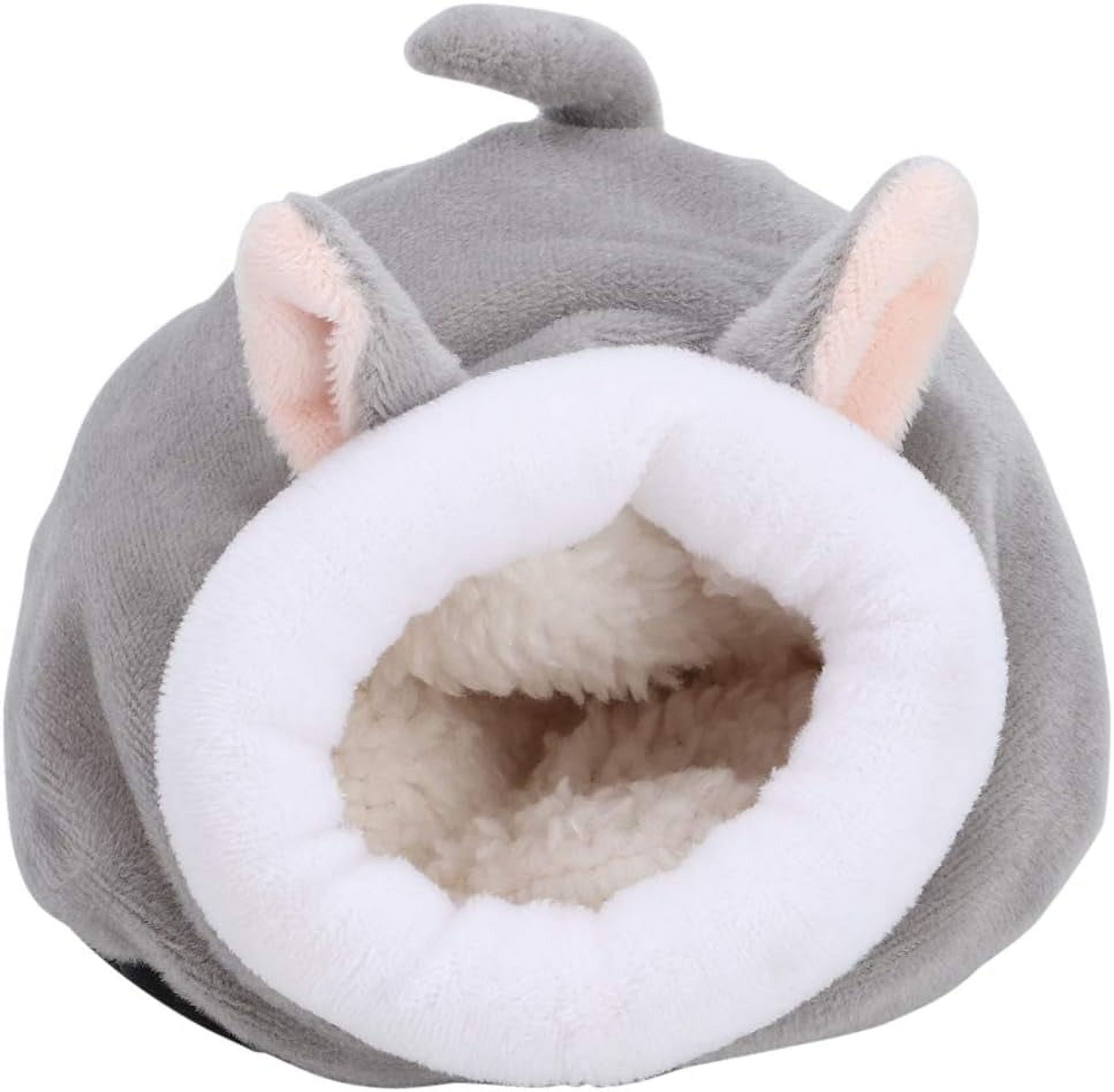 Pet Furniture Warm Bed For Small Pets, Adorable Hamster House With Non ...