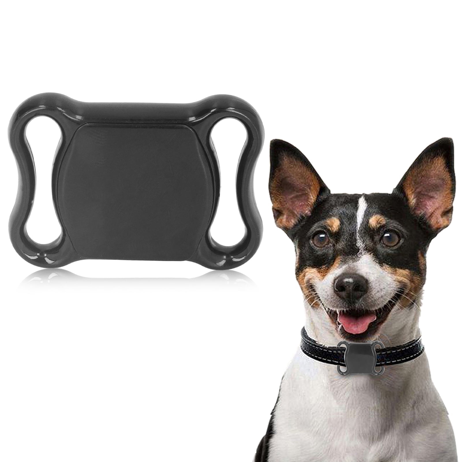 Pet GPS Locator Collar Waterproof Bluetooth Wireless Animal Tracking ...