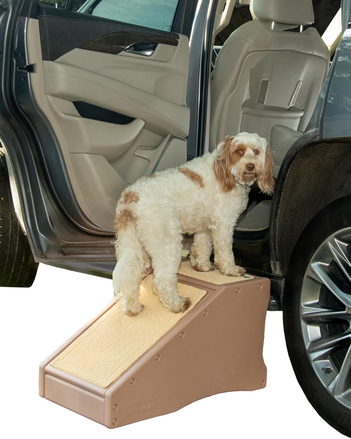 Pet Gear Stramp Stair and Ramp Combination for Dogs/Cats, Easy Step ...